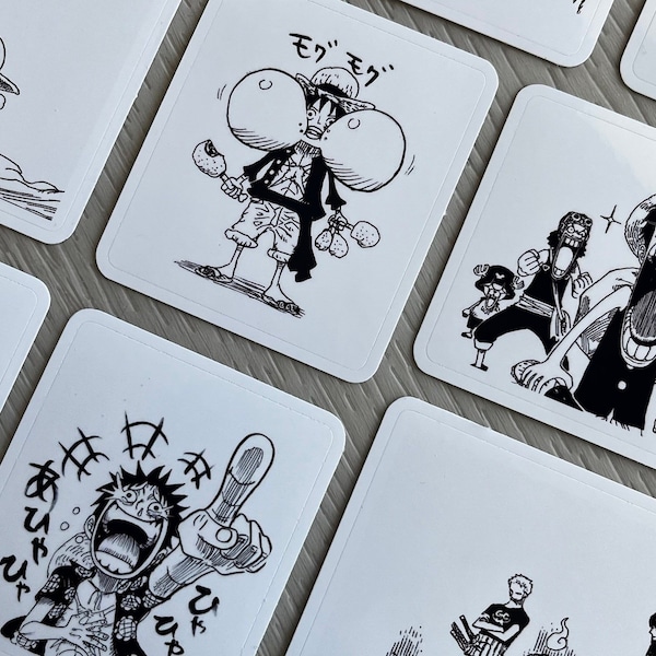 Manga Sticker Pack - Etsy