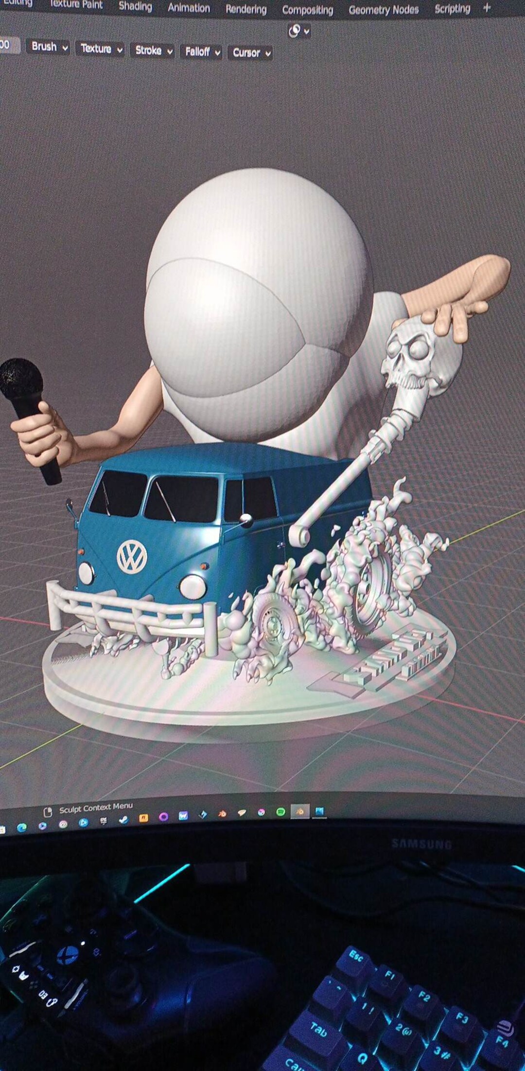 3d Sculpture Designs for 3d Printing (stls) - Etsy