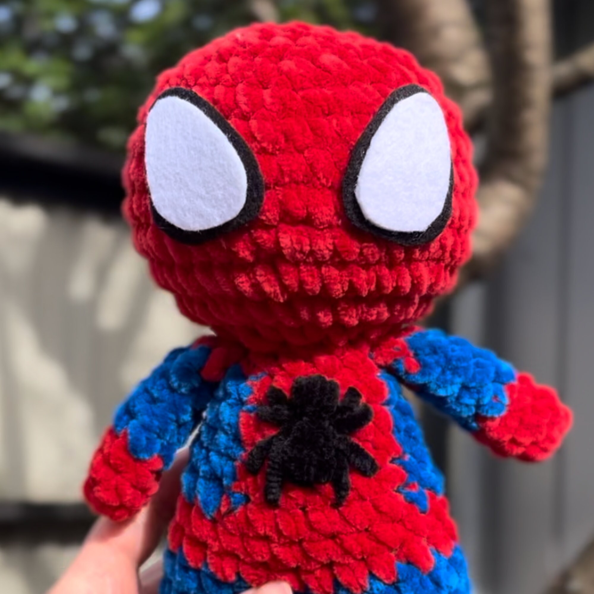 Crochet Spider-man Pattern PDF Download Beginner Friendly Amigurumi - Etsy