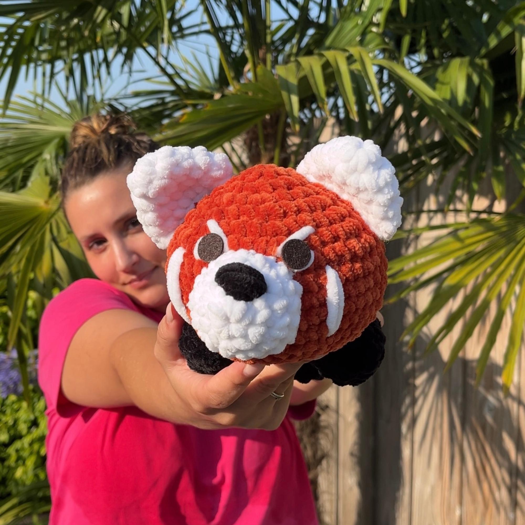 Crochet Red Panda Pattern PDF Download Beginner Friendly Amigurumi - Etsy