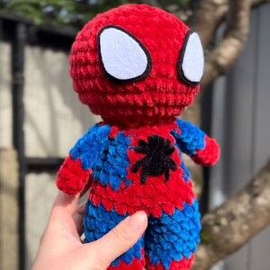 Crochet Spider-man Pattern PDF Download Beginner Friendly Amigurumi - Etsy