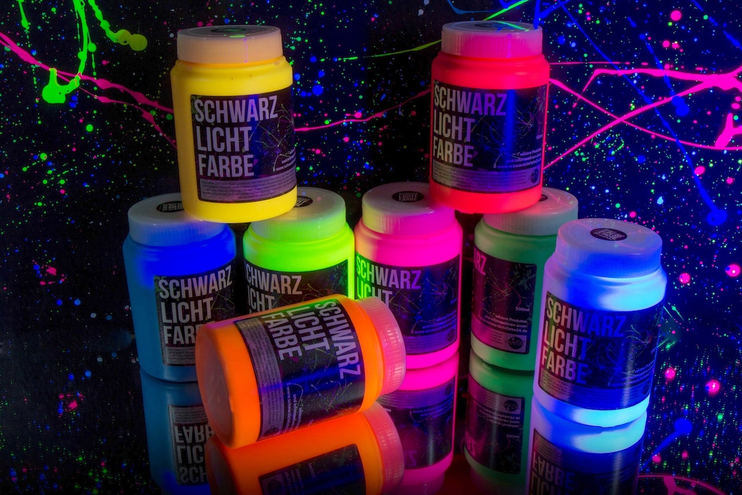 UV Color | Black Light Color | Neon Paint | Black Light Paint ...