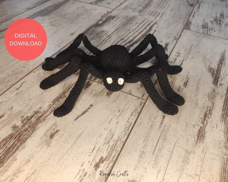 Amigurumi Spider Crochet Pattern: Halloween Tarantula (PDF Pattern) - Etsy