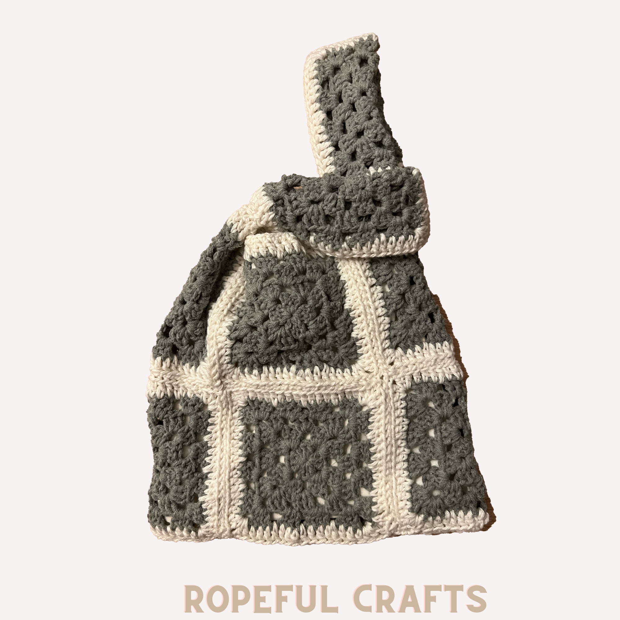 Granny Square Crochet Pouche Bag Easy-to-follow Granny Square Crochet ...