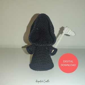 Grim Reaper Crochet Pattern: Halloween Amigurumi Toy (PDF Pattern - Etsy