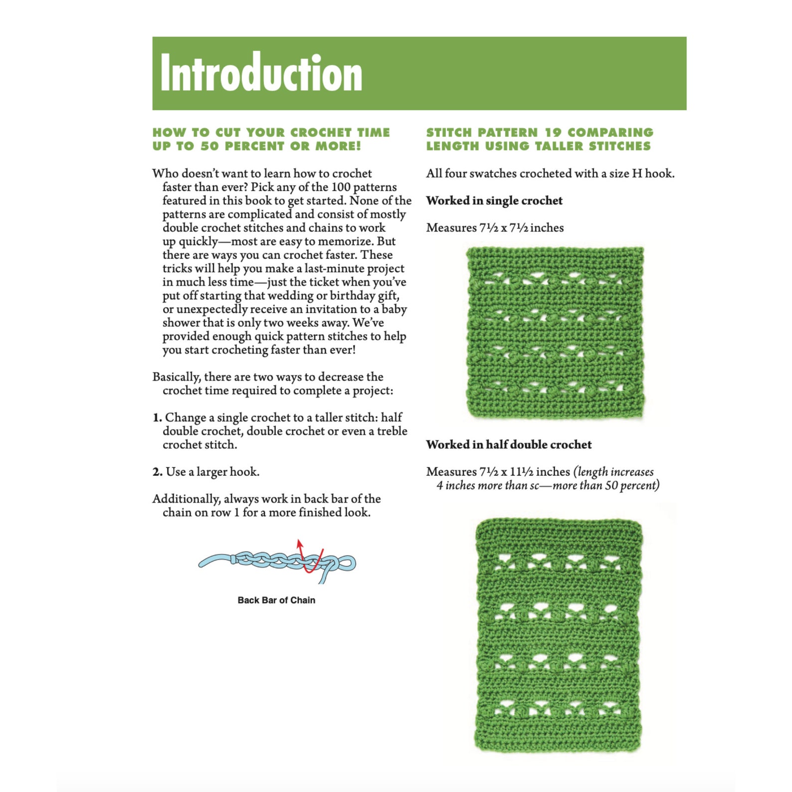 100 Quick Crochet Stitches: Easy Patterns E-book (digital Download) - Etsy