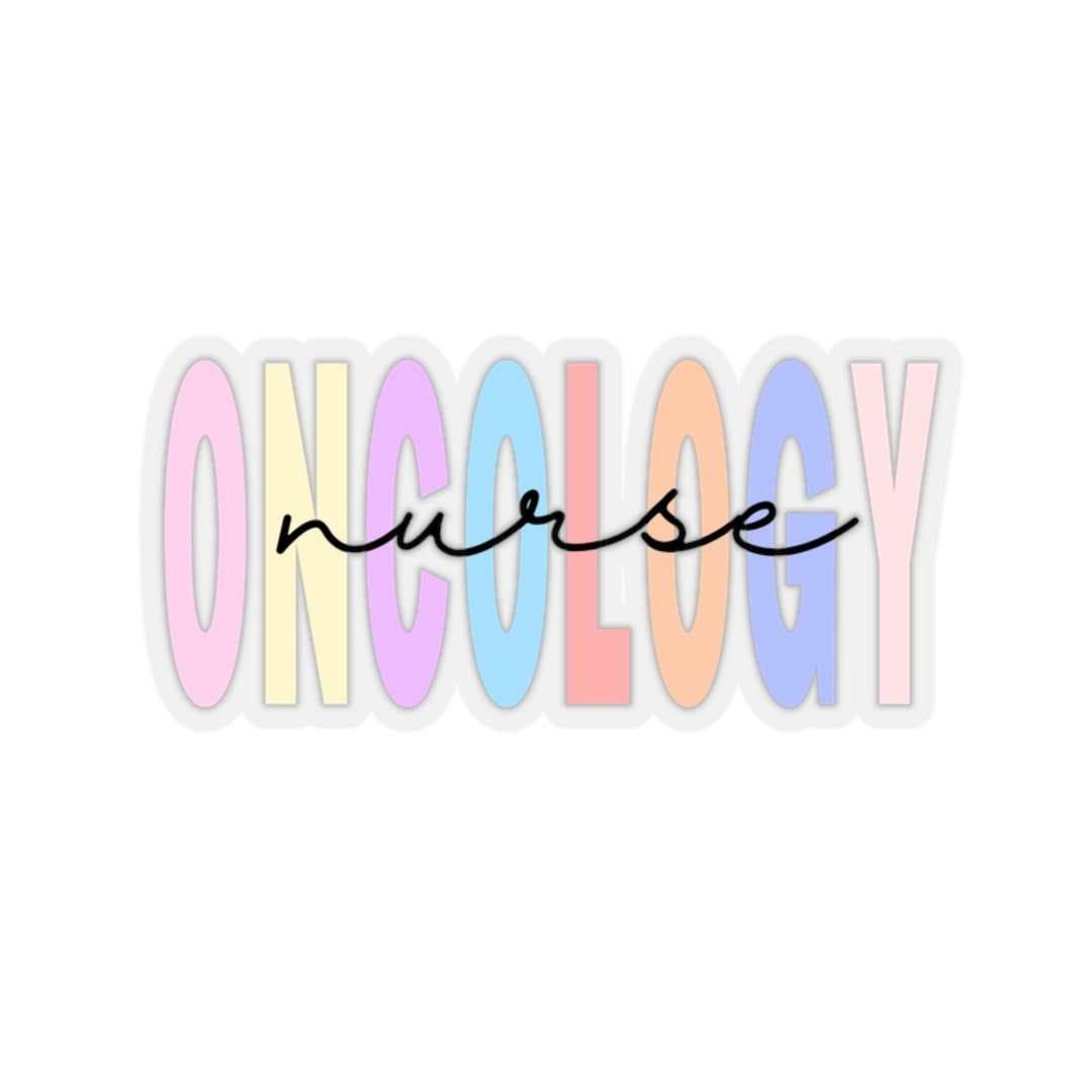 Oncology Nurse Sticker Gift for Registered Nurse RN Sticker - Etsy