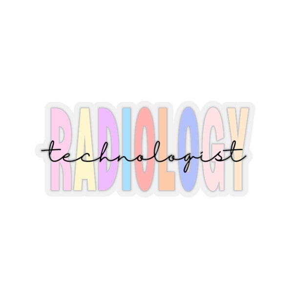 Radiology Technologist Stickers - Etsy