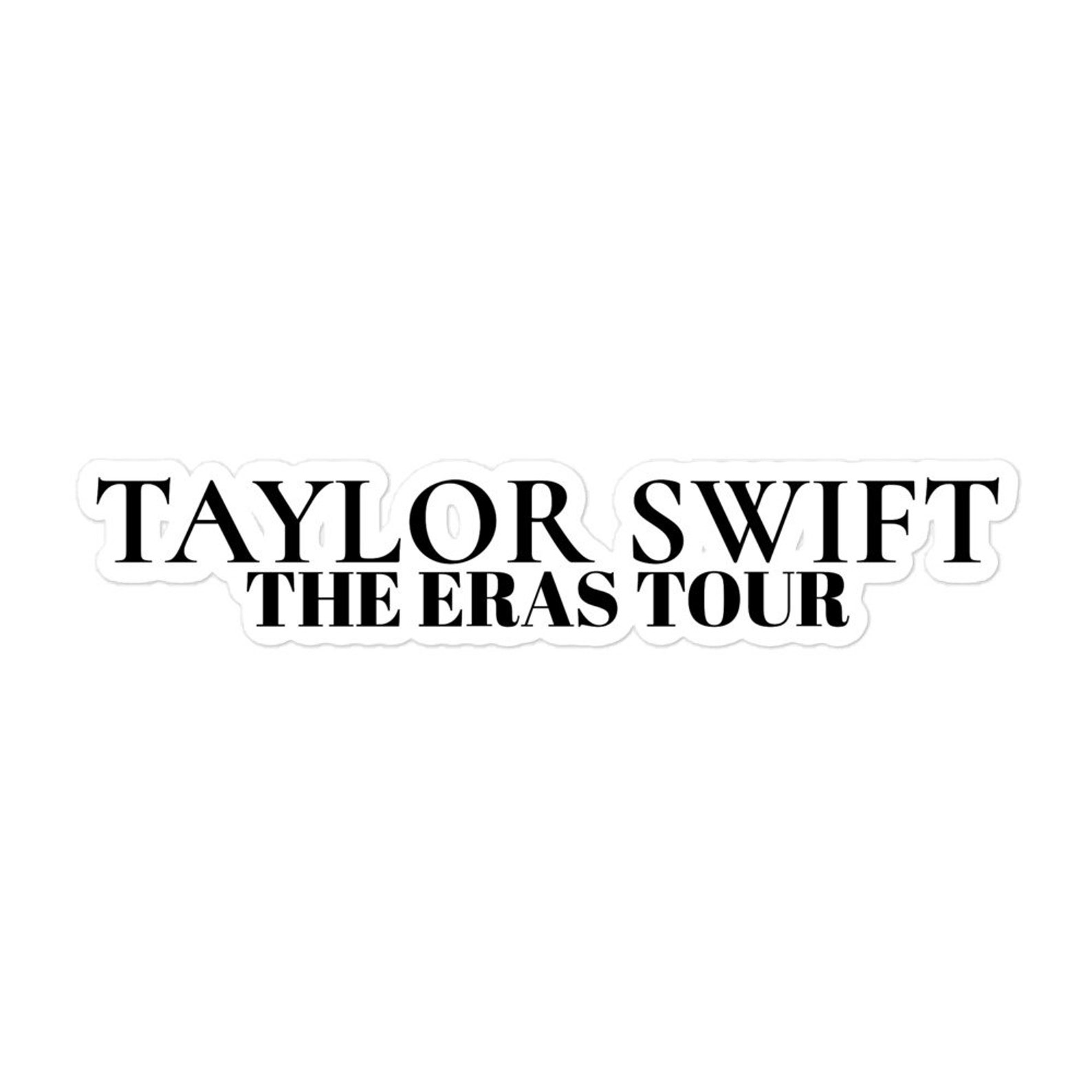Taylor Swift the Eras Tour Sticker Taylor Swift the Eras Tour - Etsy