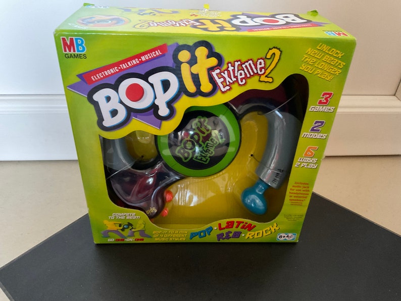 Vintage Bop It Extreme 2 New in Box Rare MB Games - Etsy