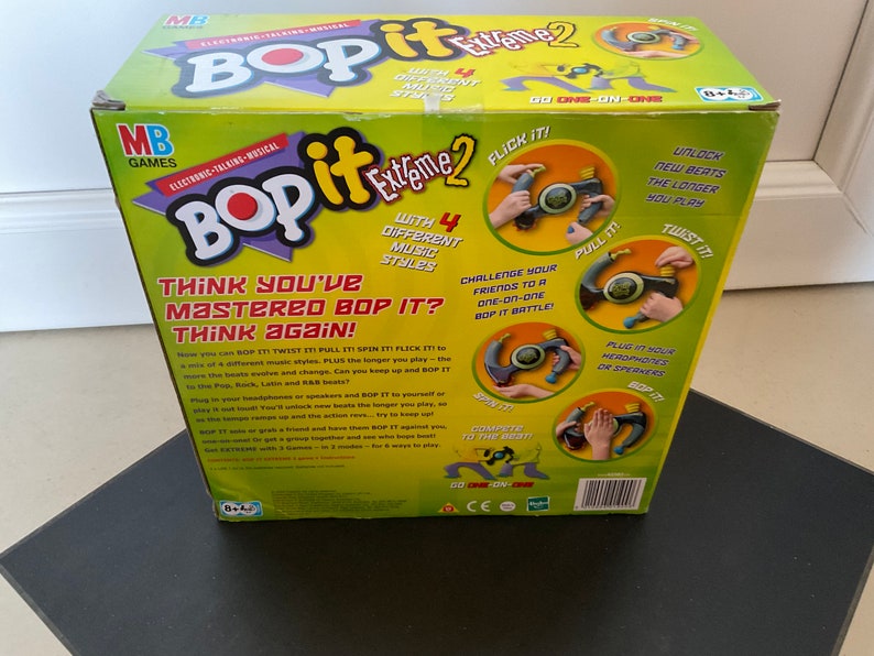 Vintage Bop It Extreme 2 New in Box Rare MB Games - Etsy