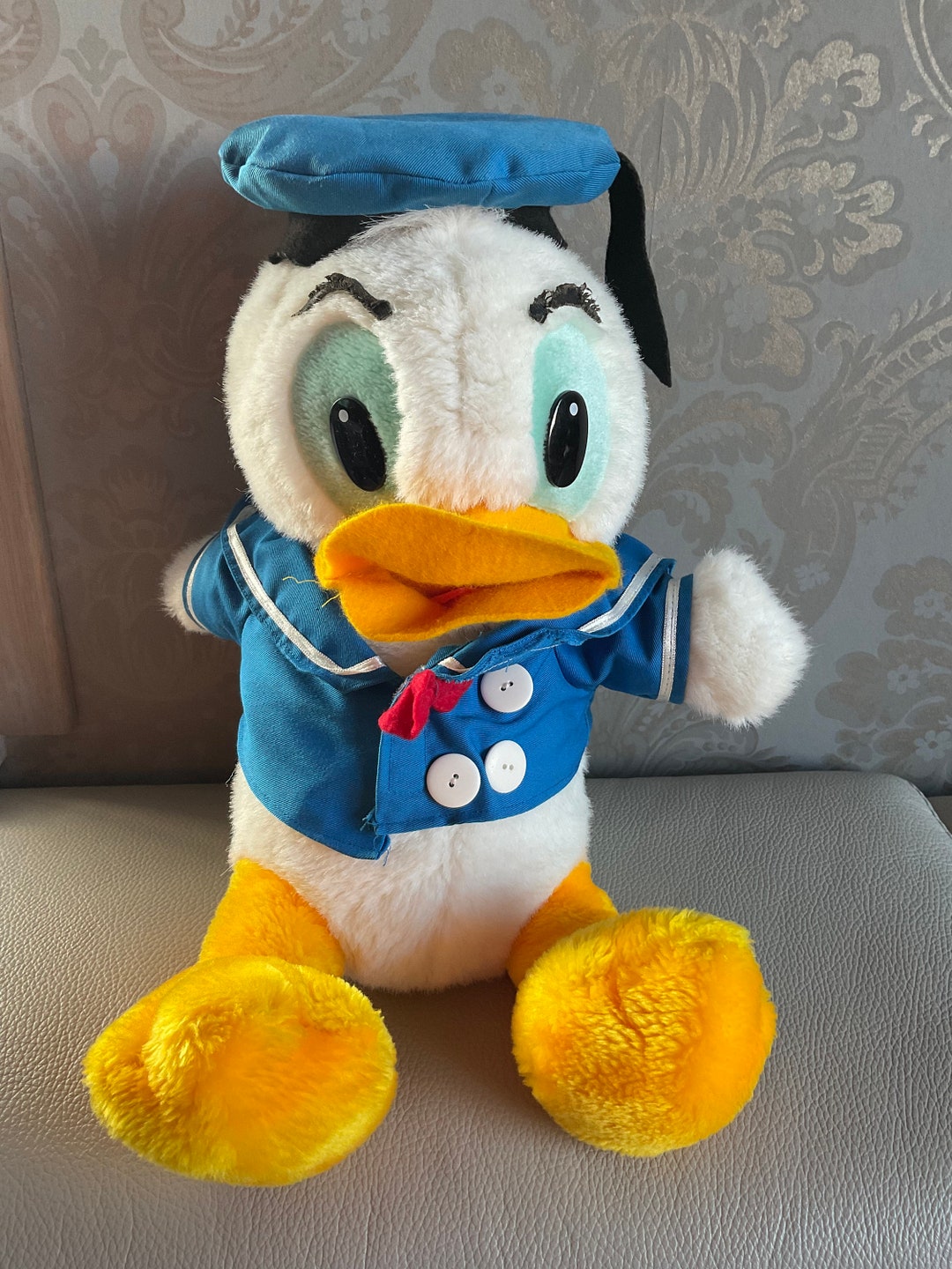 Vintage Donald Duck Knuffel Walt Disney - Etsy