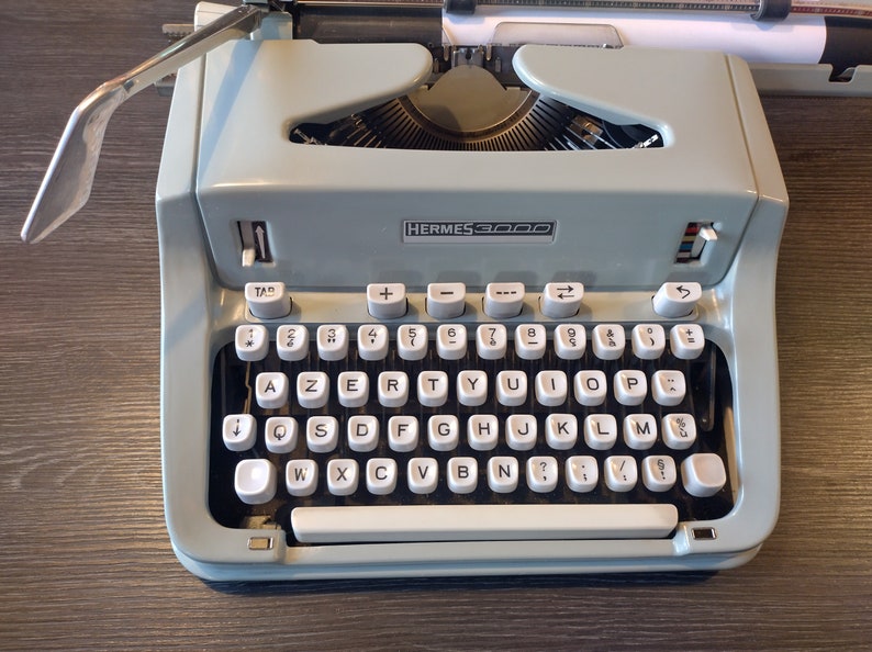 Hermes 3000 Typewriter Typemachine - A4 + A3 - Etsy