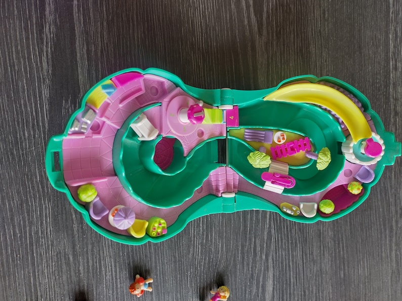 Vintage 1995 Bluebird Polly Pocket Splash 'n Slide Water Park Polly's ...