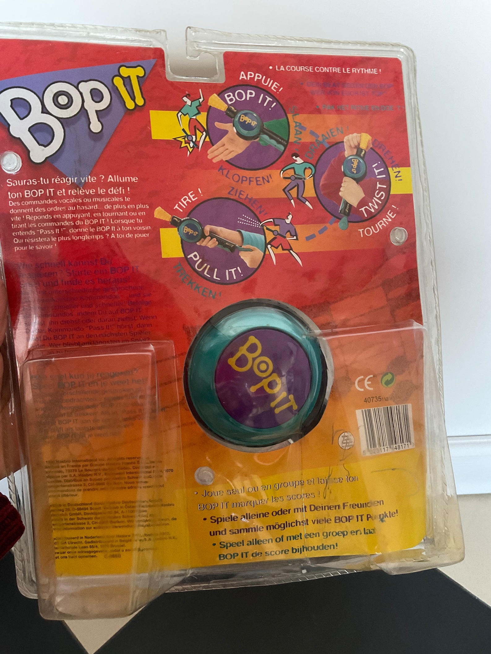 Vintage Bop It Game MB Games New in Box - Rare - Etsy