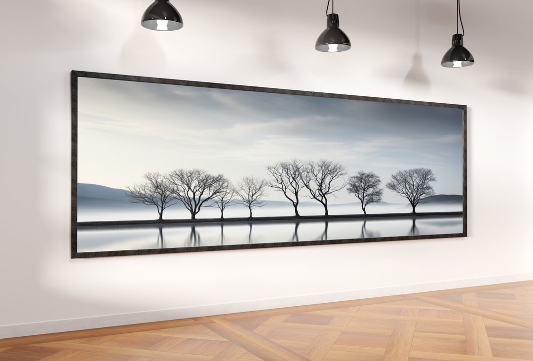 Mirror Trees, Panoramic Poster, Multiple Designs - Etsy