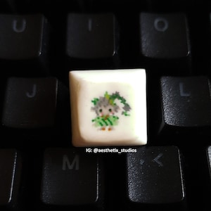 Pixelcap Artisan Keycap Genshin Impact Nahida Sumeru Handmade Polymer ...