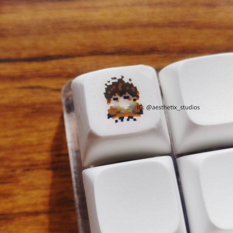 Pixelcap | Artisan Keycap Genshin Impact Zhongli Bombastic Side Eye ...