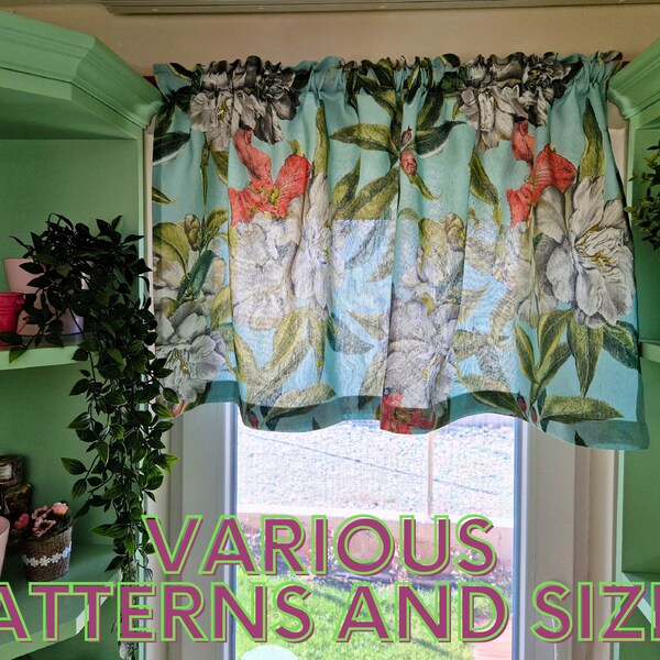 French Cafe Curtains - Etsy