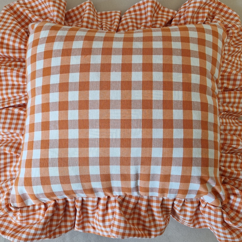 Orange Euro Sham - Etsy