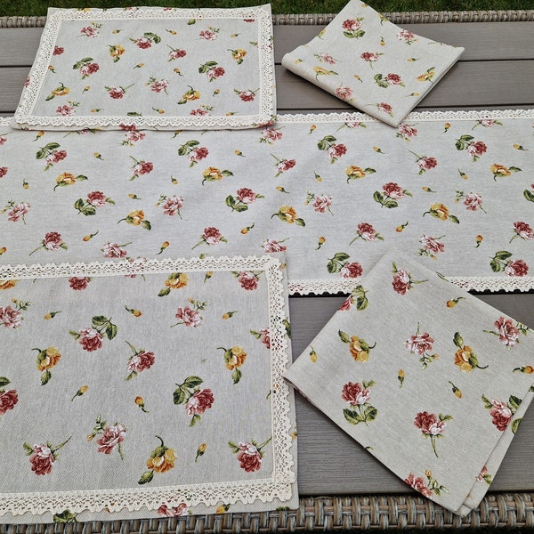 Matching Placemats and Table Runners - Etsy