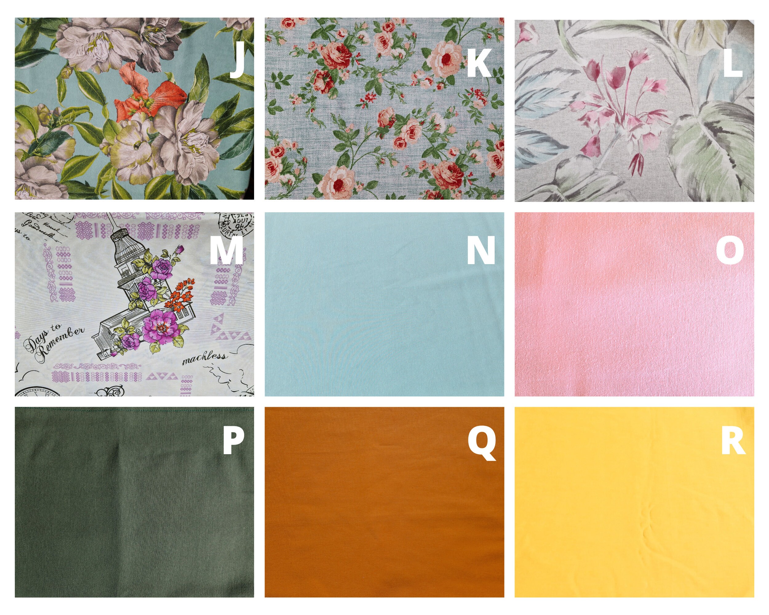 Spring Teal Table Runner With Big Flowers, Custom Size & Design Floral ...