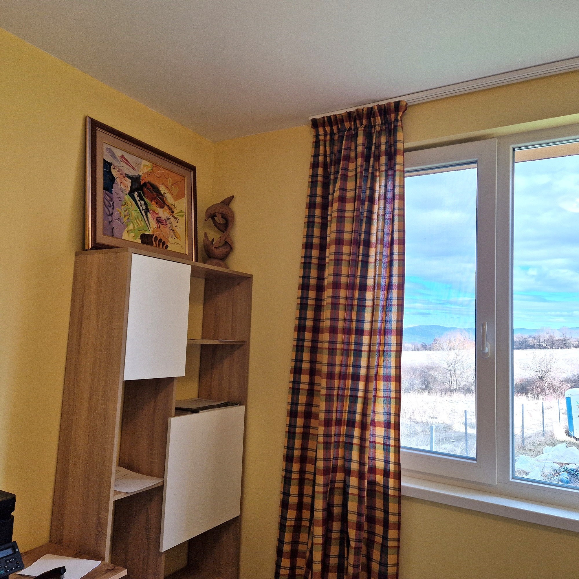 Plaid Curtains, Custom Checkered Windows Drapes for Living, Bedroom ...