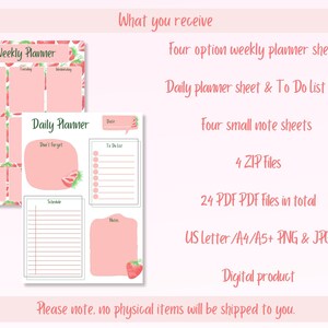 Digital Weekly Planner, Weekly Planner, Printable Planner, Digital ...