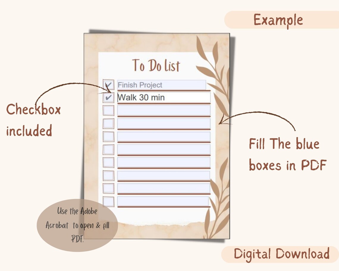 To Do List, Task Lists, Printable to Do List, Simple to Do List, Simple ...
