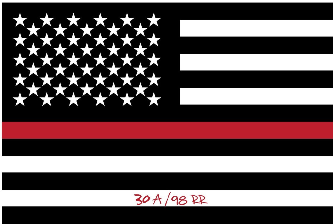 Limited Edition - 30A/98 Road Rage Sticker - Support the Thin Red Line - Etsy