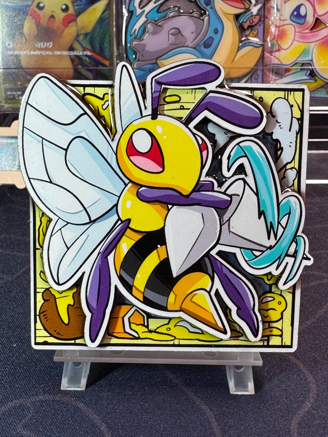 Handmade Pokemon Fridge Magnets-original Pokemon Art Unique 3D Polymer ...