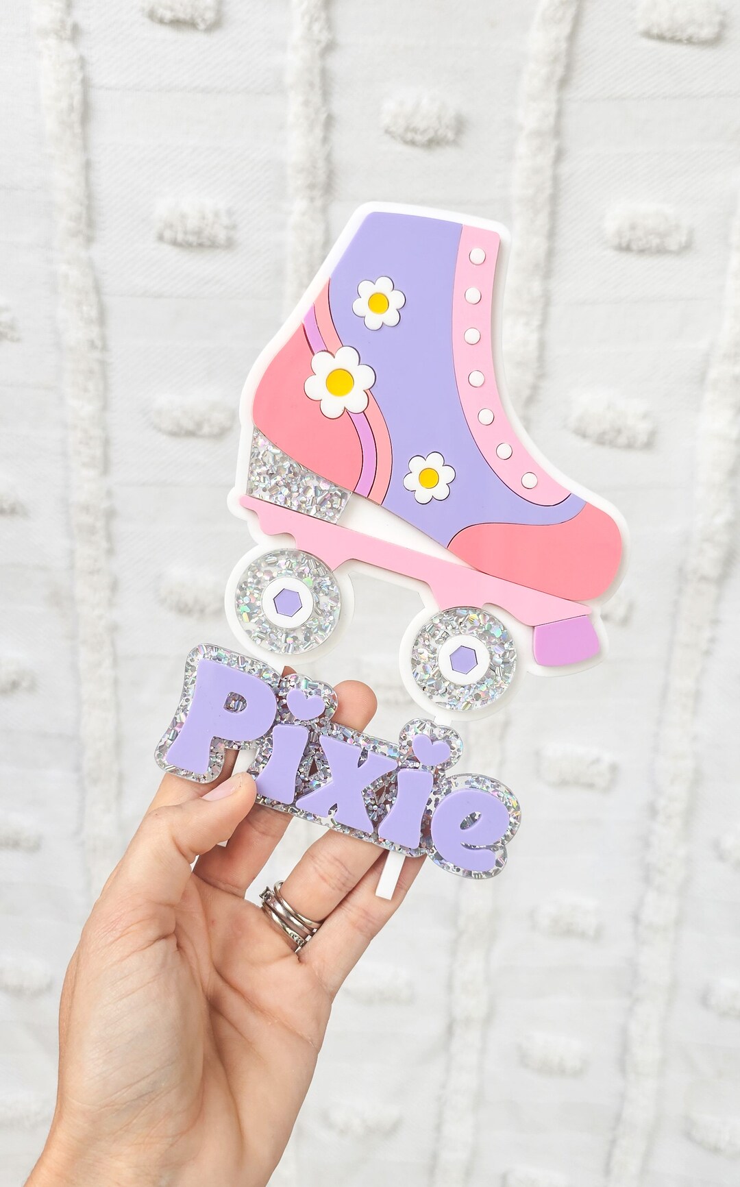 Roller Skate Cake Topper/ Skate Cake Topper / Roller Skate Cake Topper ...