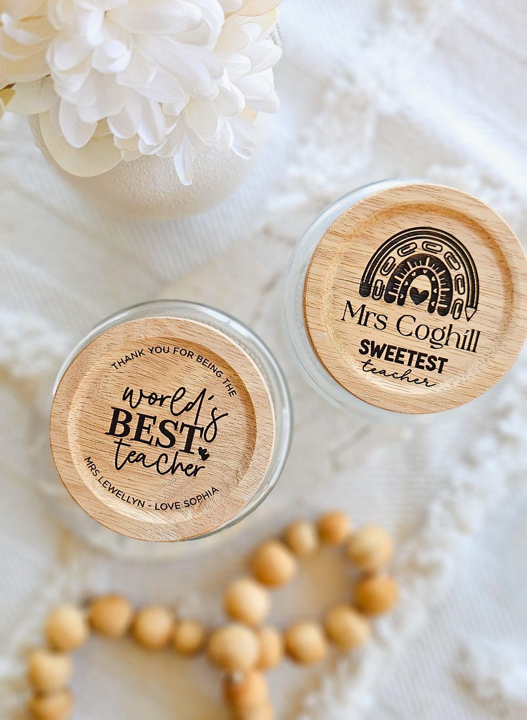 Teachers Personalised Lolly Jars - Etsy Australia