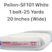 Pellon SF101 Shape-flex Woven Fusible Interfacing White (1 Bolt-25 ...