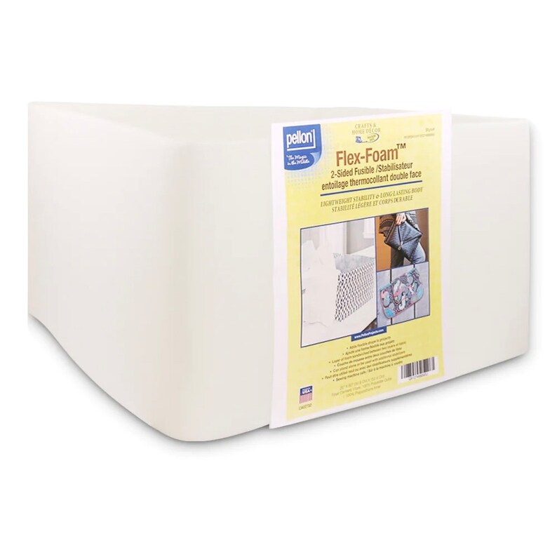 Pellon Flex Foam 2 Sided Fusible Stabilizer, Foam Padding Sewing ...