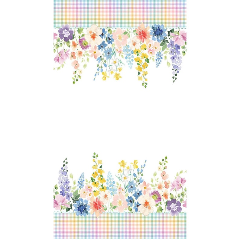 Spring Has Sprung Double Border by Heatherlee Chan for Clothworks ...