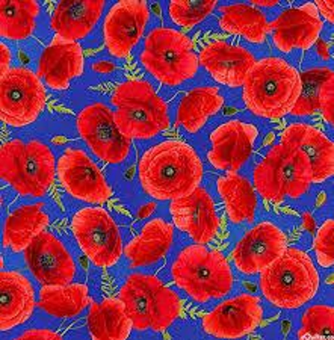Poppy Floral Sunset Poppies Mini Poppies Floral, POPPY-CD2525, Timeless ...