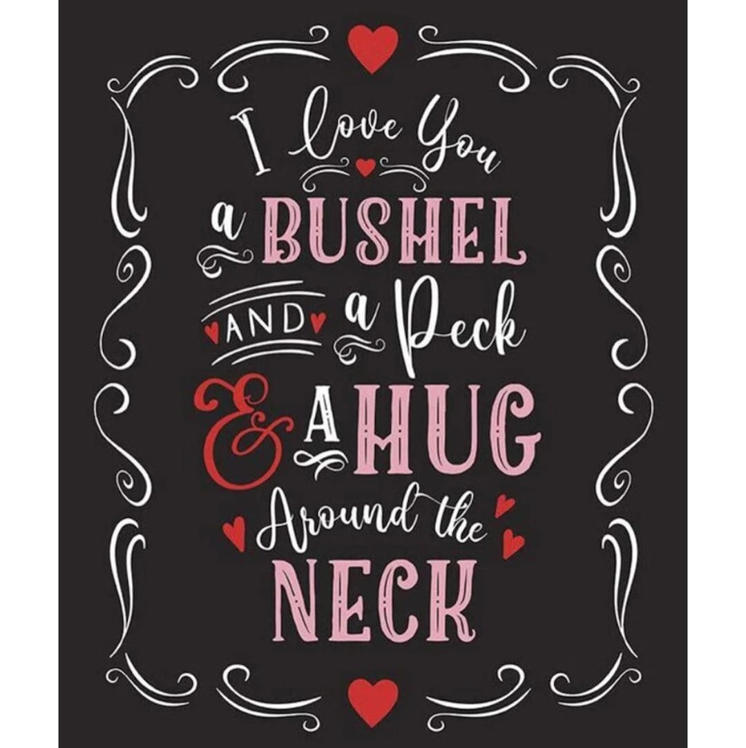 Falling in Love I Love You Panel Black Background, Falling in Love by ...