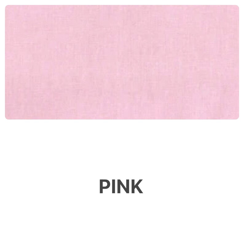 100% Cotton Solid Colour Fabrics Assorted Colours Cotton - Etsy