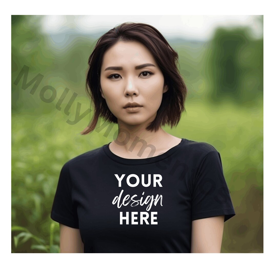 50 Mockup Templates, Beautiful Woman Around the World C, Canvas 3001 ...