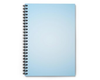 Solid Navy-blue Spiral Notebook Ruled Line - Etsy