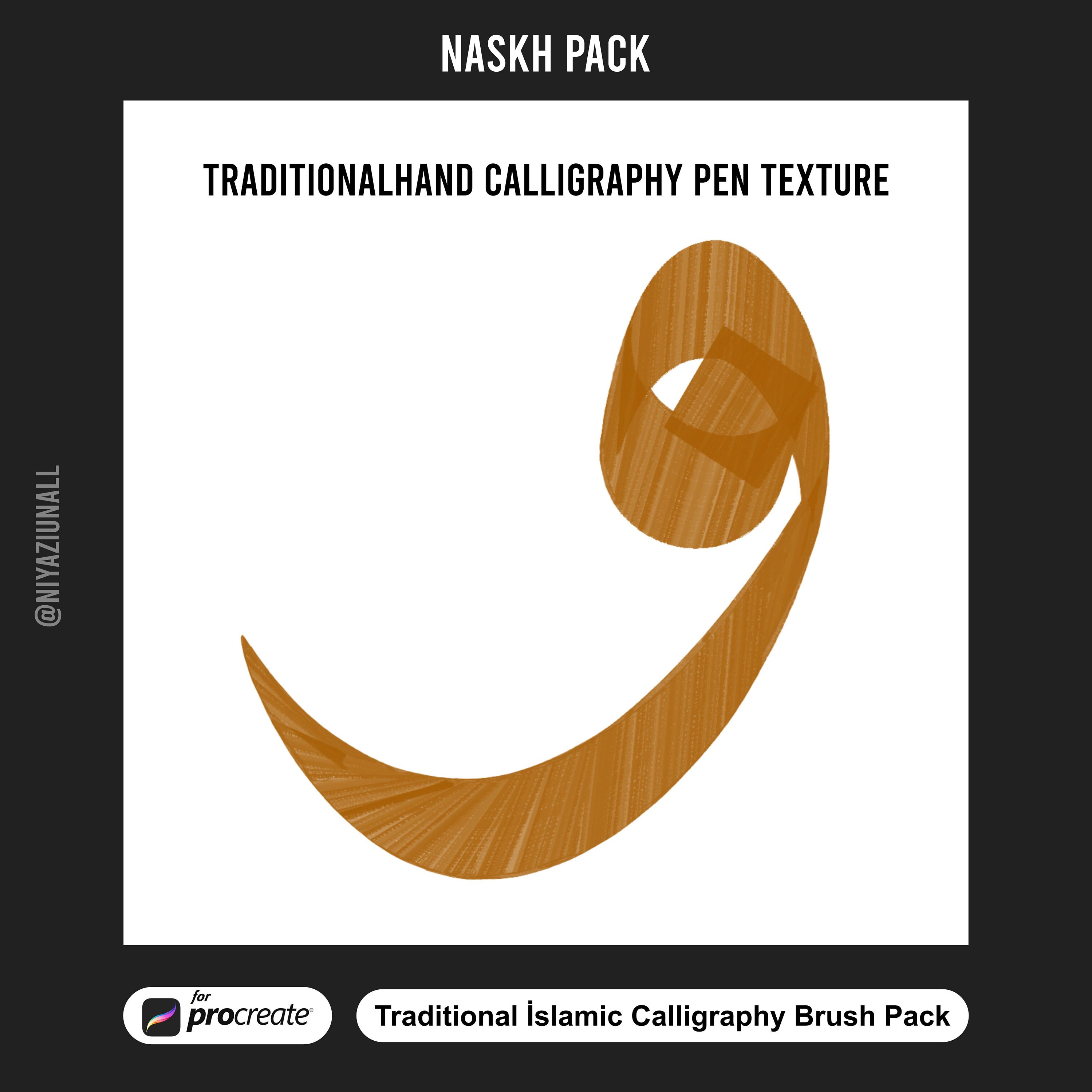 Traditionalhand Arabic Calligraphy FULL Package Brush for Procreate - Etsy