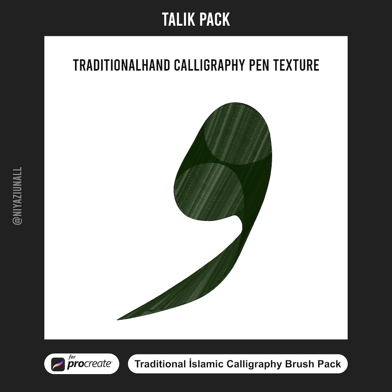 Traditionalhand Arabic Calligraphy FULL Package Brush for Procreate - Etsy