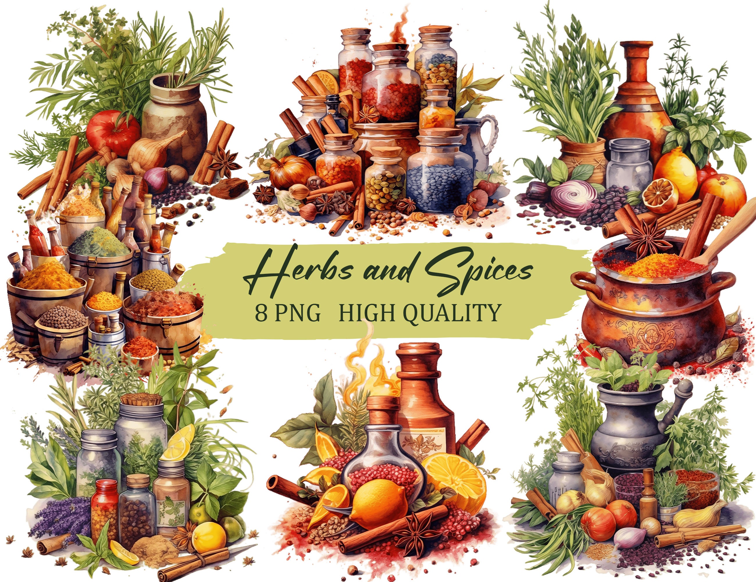 Spices Clipart Png