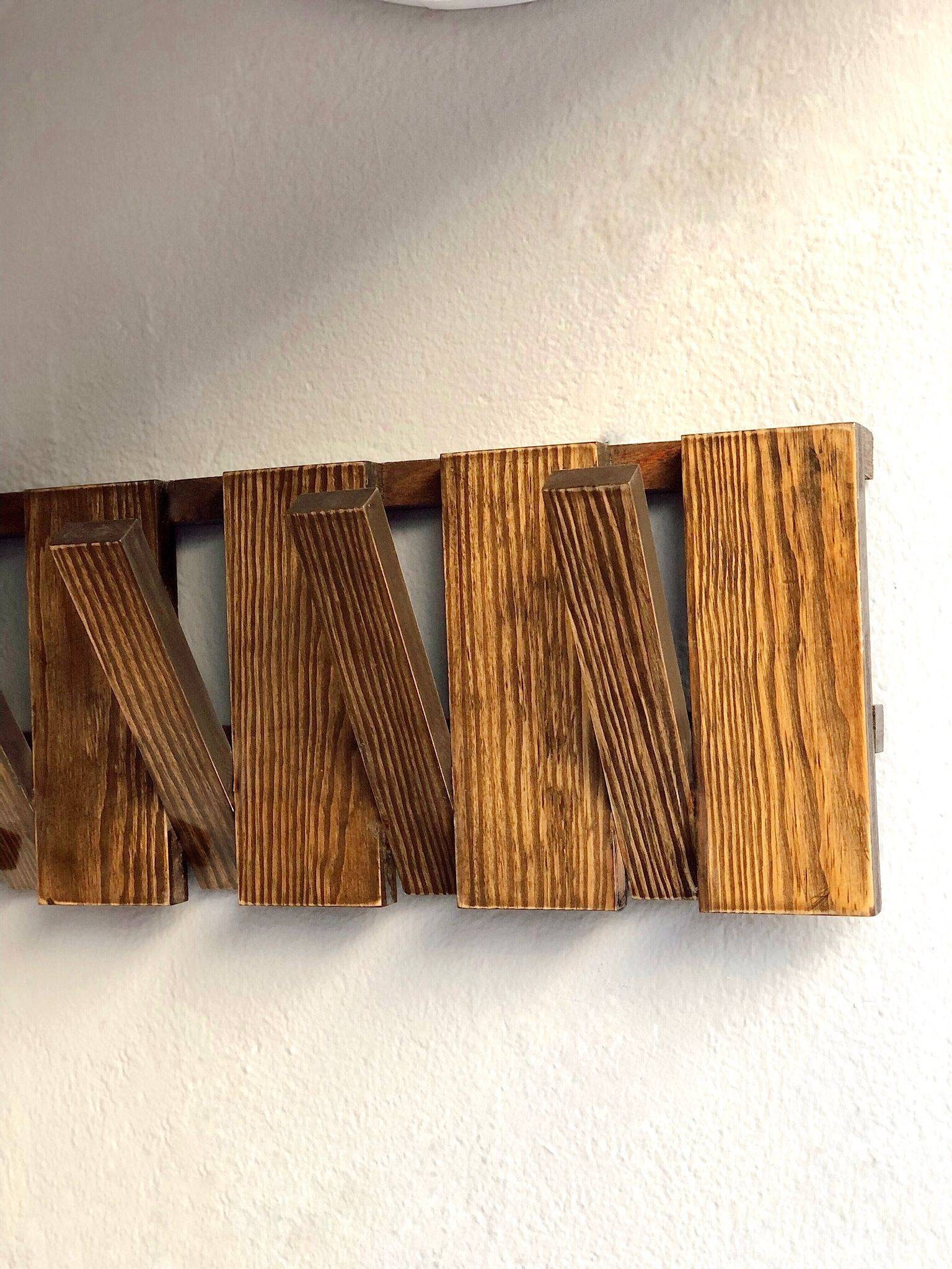 Wall Rack for Clothes , Wooden Piano Wall Rack, Coat Rack ,entryway ...