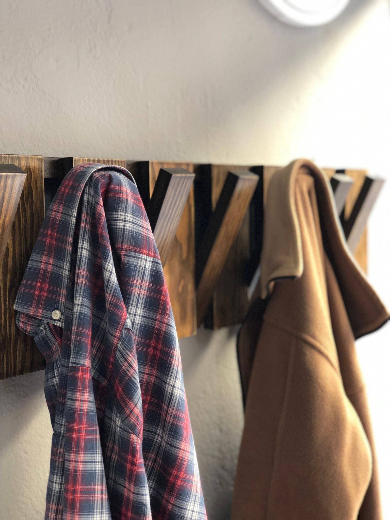 Wall Rack for Clothes , Wooden Piano Wall Rack, Coat Rack ,entryway ...