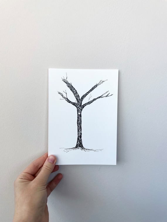 Drawings Of Dark Trees