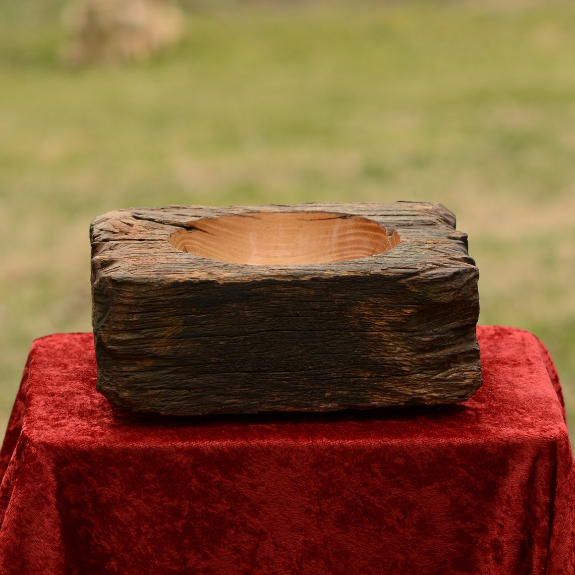 Rustic Honey Locust Bowl - Etsy