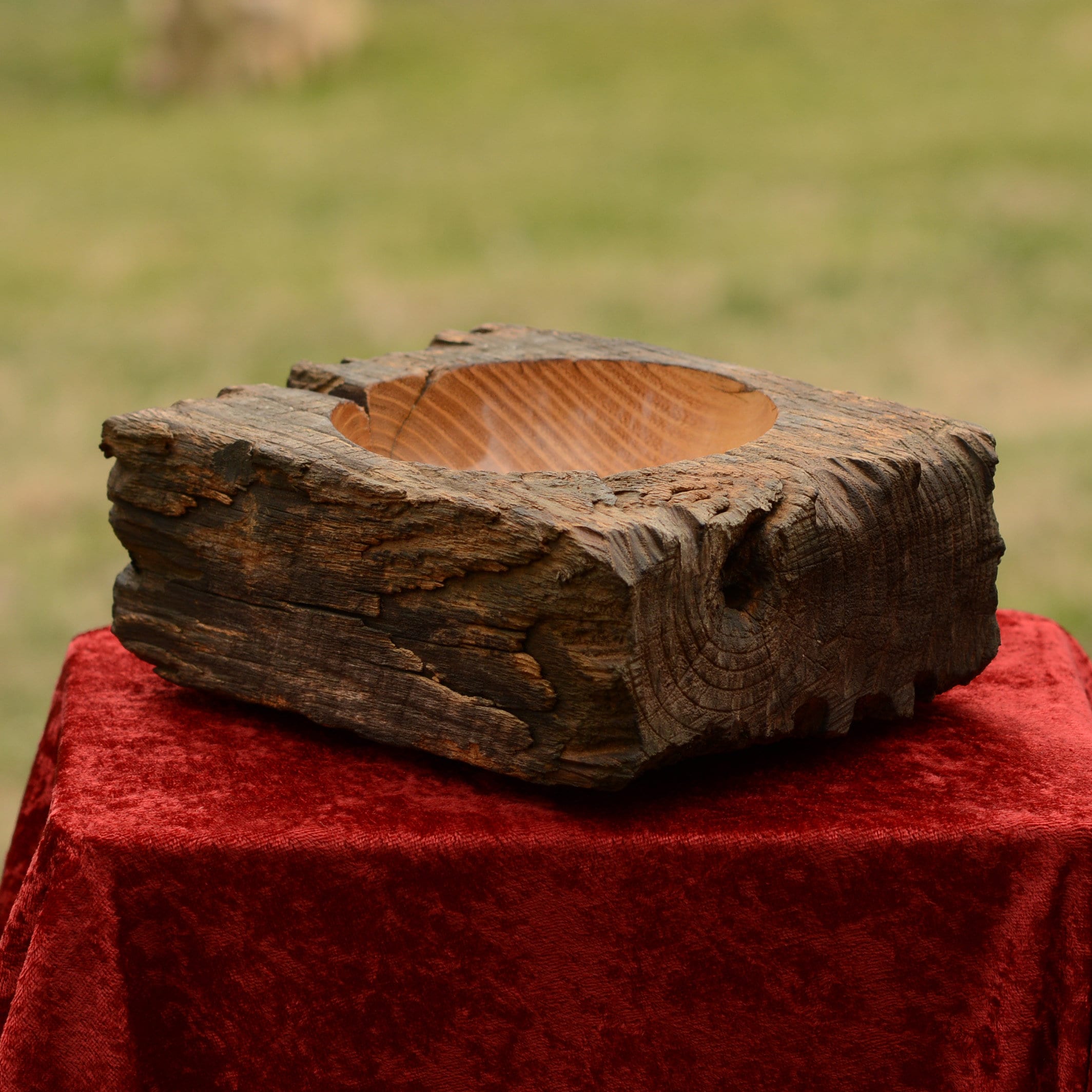 Rustic Honey Locust Bowl - Etsy