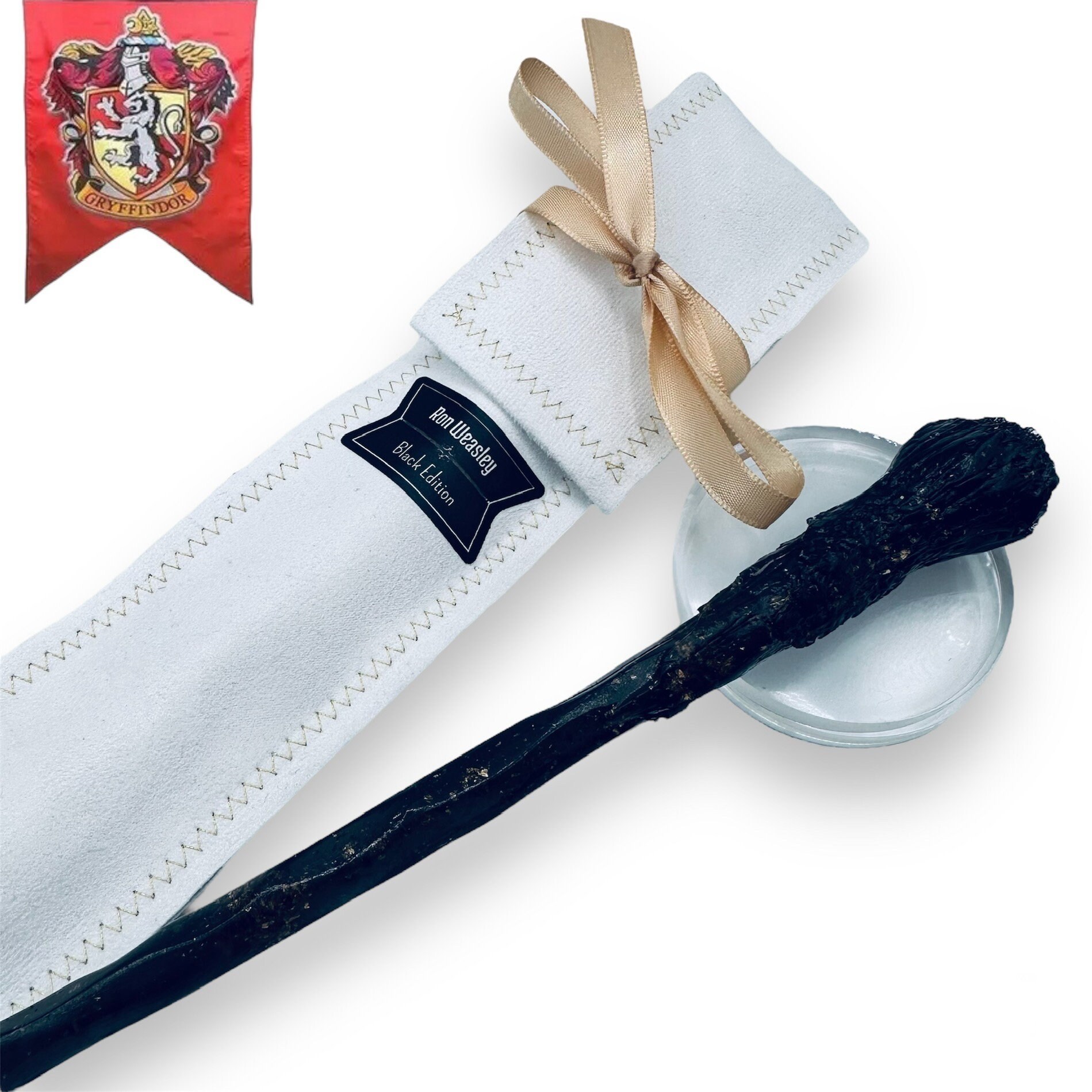Official Replica Ron Weasley Wand Black Appearance Wizard's Magic Wand ...